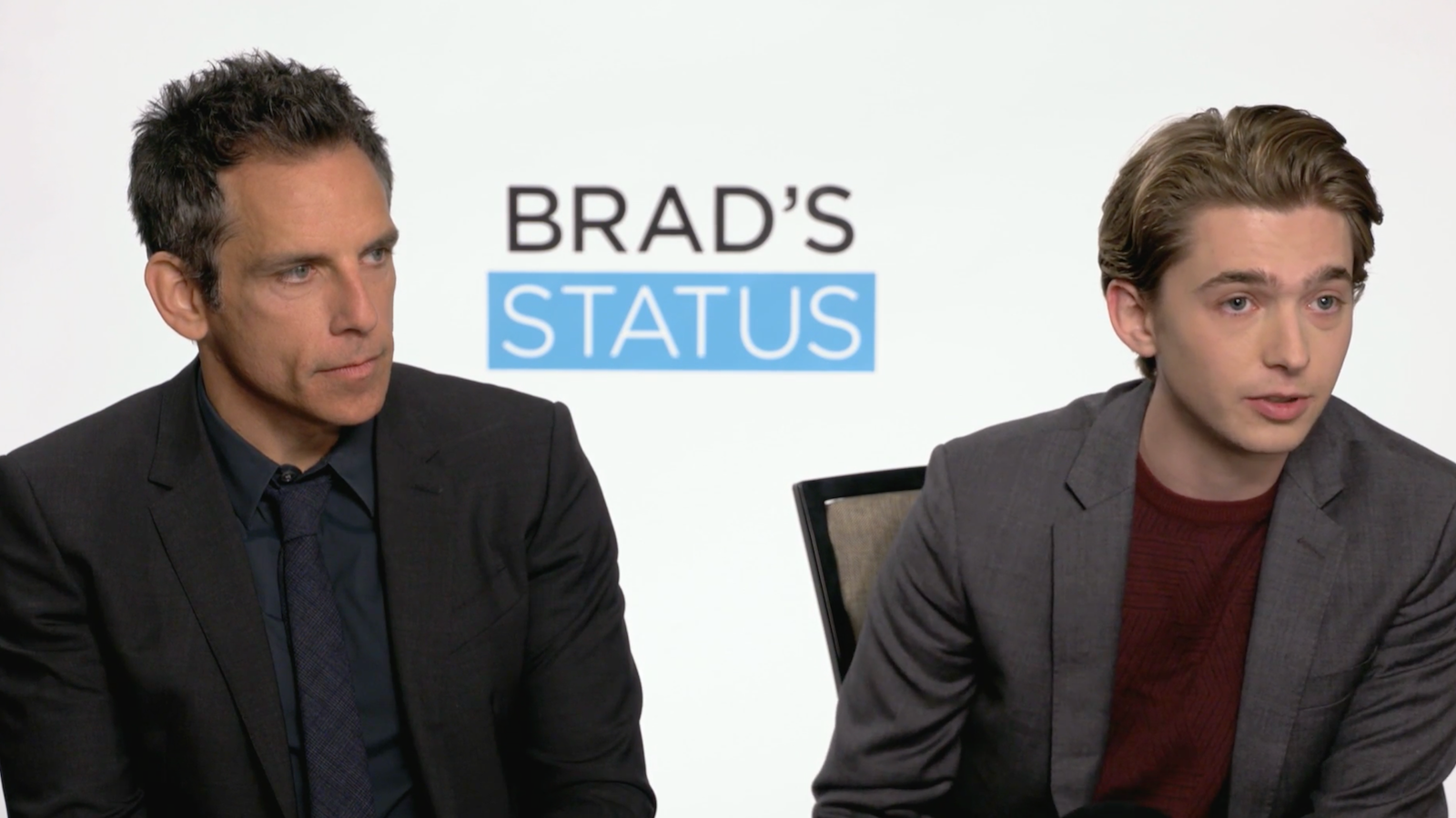 Ben Stiller and Austin Abrams for "Brad's Status" | WETA
