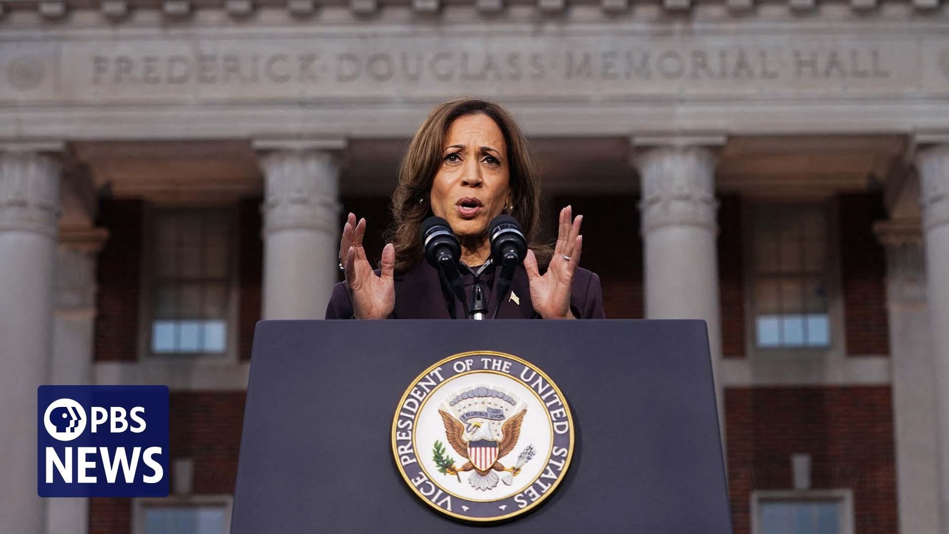 Harris addresses supporters after losing 2024 presidential election | WETA