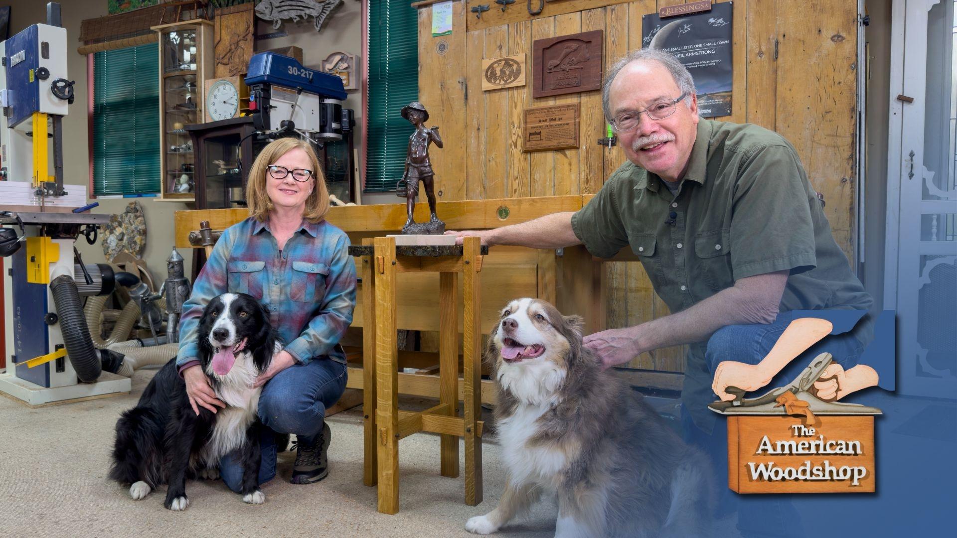 Arts and Crafts Oak Stand | WETA